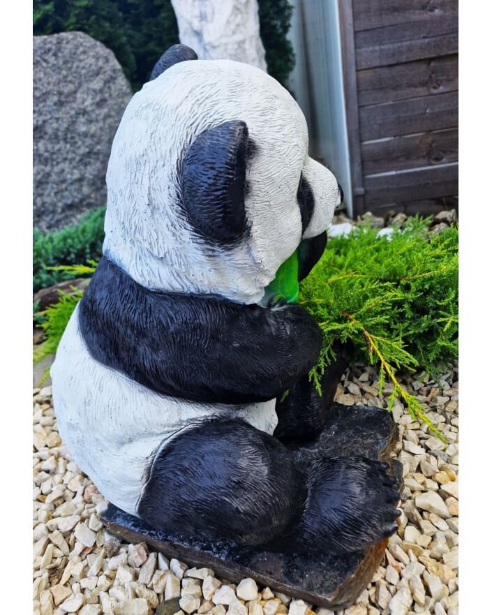 Panda Bear Figurine Plastic Sculpture Cute Panda Statue - Etsy