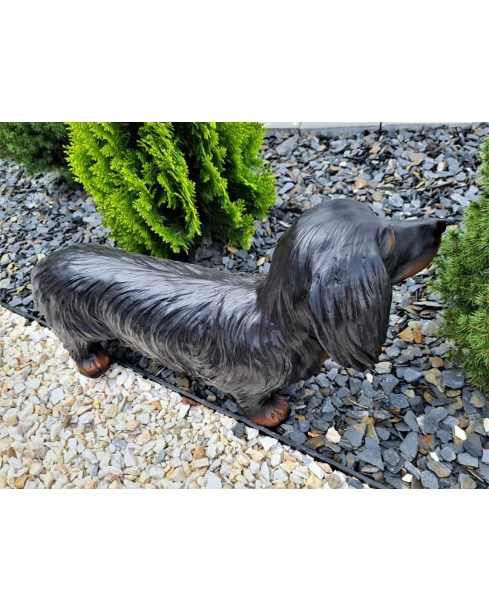 Dachshund Dog Sculpture Resin Dachshund Statue Dachshund Art Dachshund ...