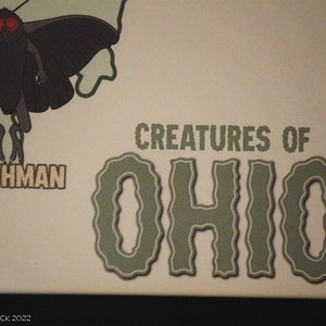 Ohio Art Print: Cryptids and Creatures of Ohio - Etsy