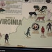Virginia Art Print: Cryptids and Creatures of Virginia - Etsy