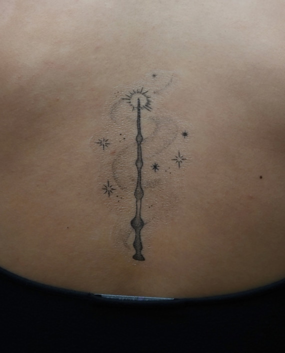 Harry Potter Elder Wand Tattoo