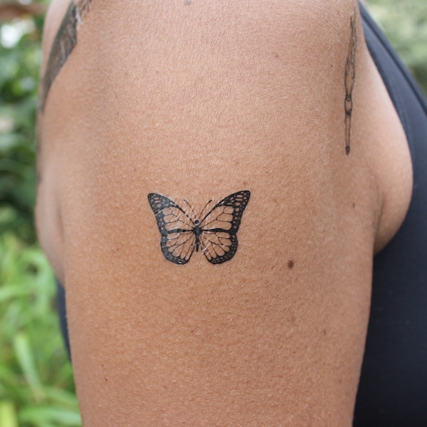 Butterfly Temporary Tattoo - Etsy