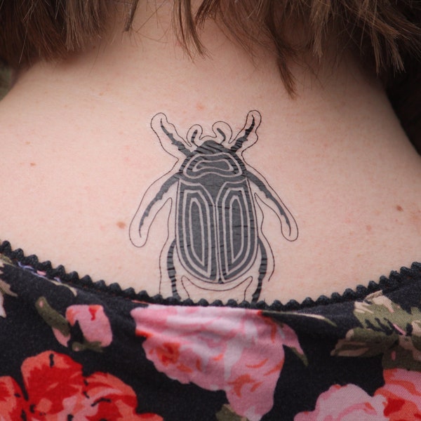 Bug Temporary Tattoo - Etsy