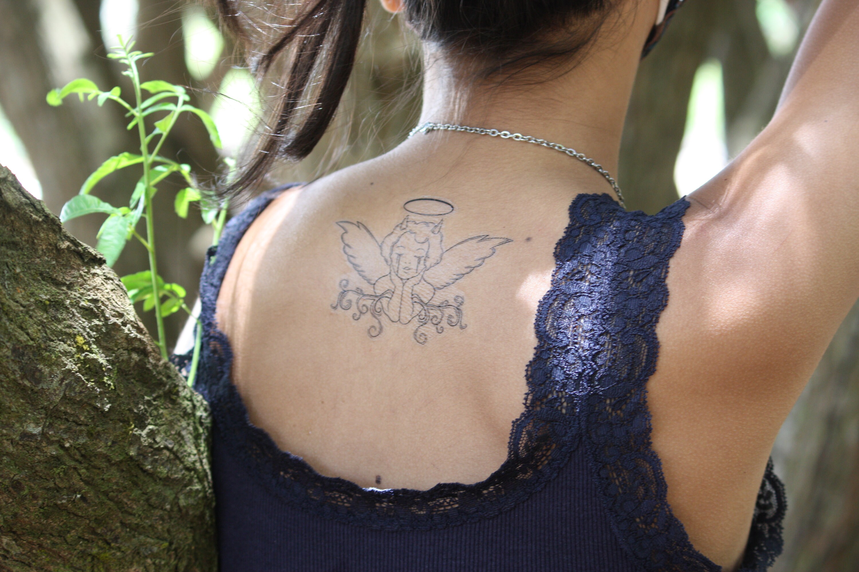 What an Angel Temporary Tattoo gunbie's Art - Etsy