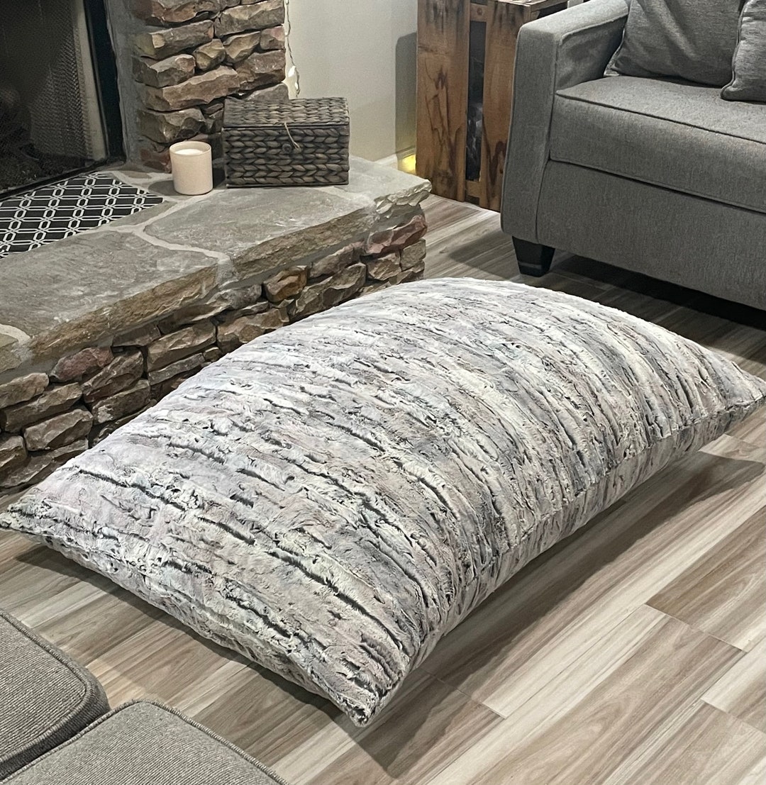 Giant Floor Pillow Bean Bag Stylish and Comfortable Seating Lots of ...