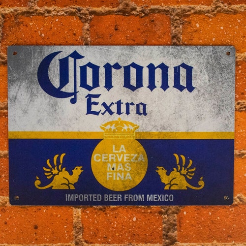 Metal Sign Estrella Beer Retro Sign Man Cave Sign - Etsy UK