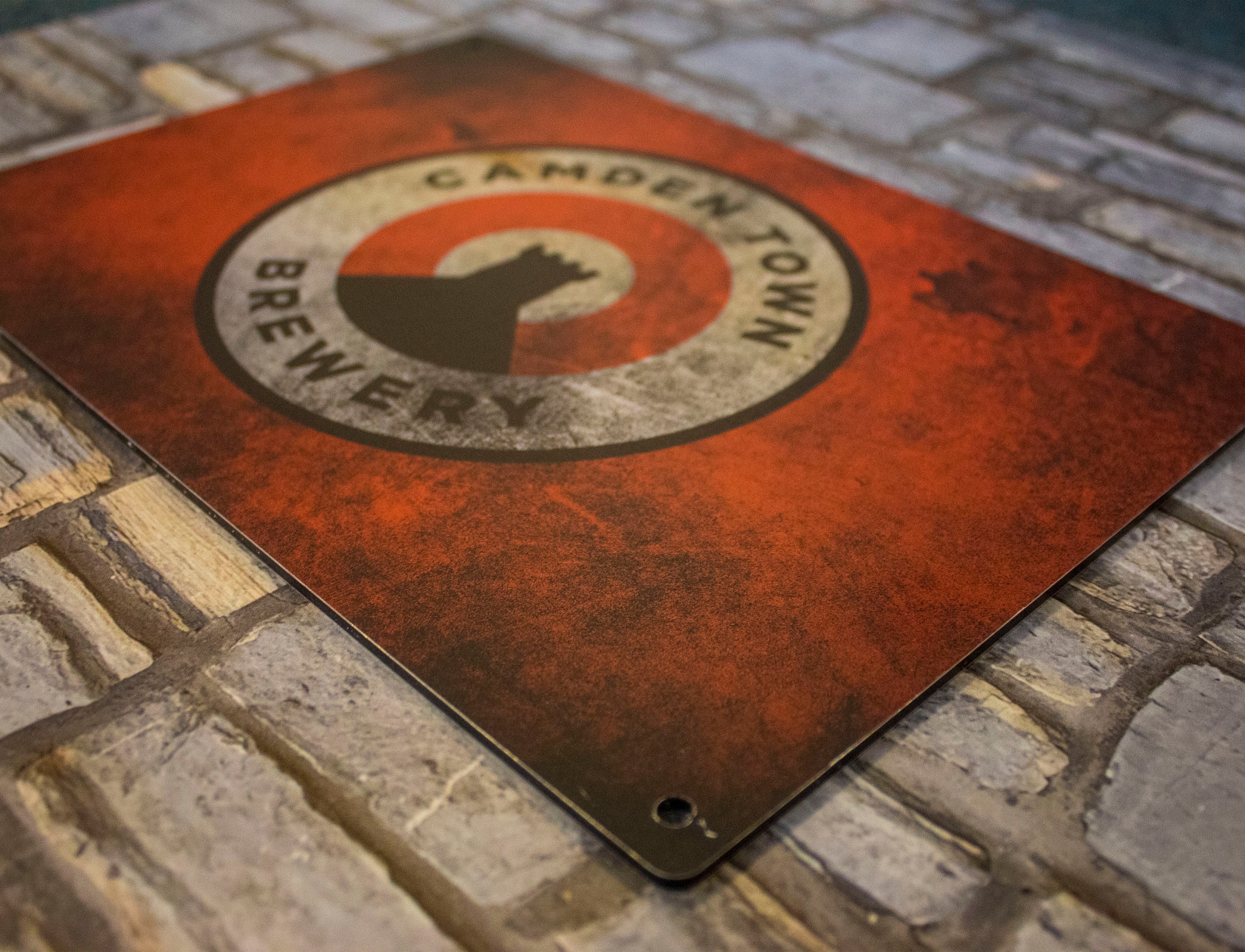 Metal Sign Camden Town Brewery Camden Hells Retro Sign - Etsy