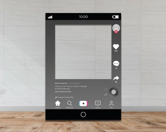 Tiktok Selfie Frame - Etsy UK