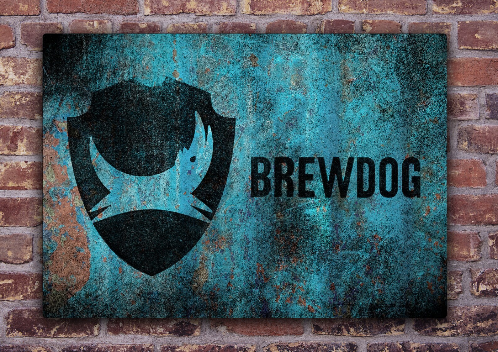 Metal Sign Brewdog Beer Retro Sign Man Cave Sign - Etsy UK