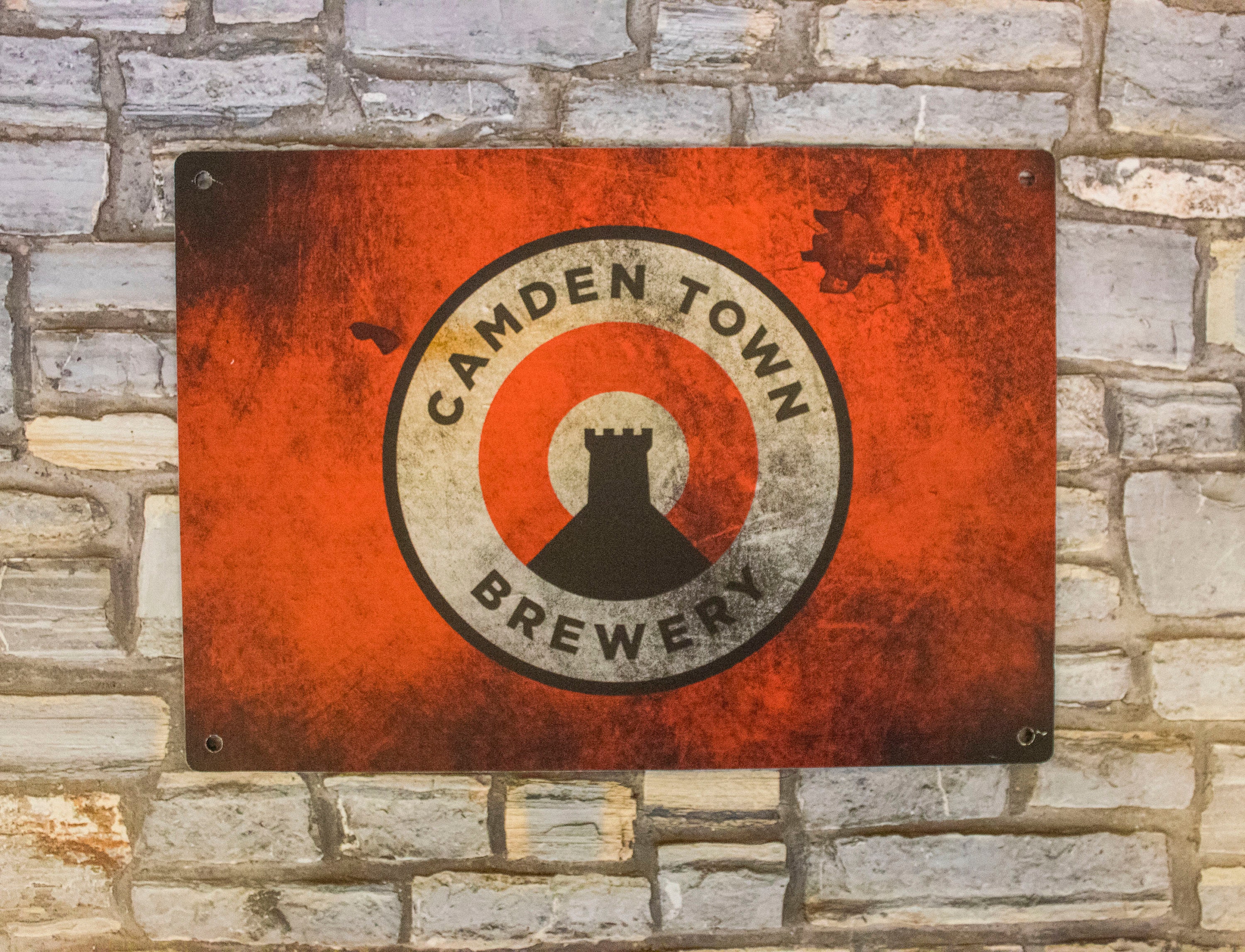 Metal Sign Camden Town Brewery Camden Hells Retro Sign - Etsy