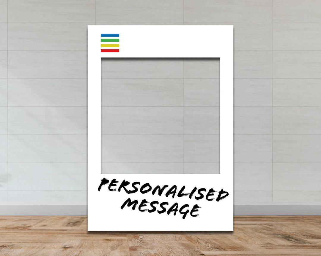 Personalised Selfie Frame for Parties | Customizable Polaroid Selfie ...