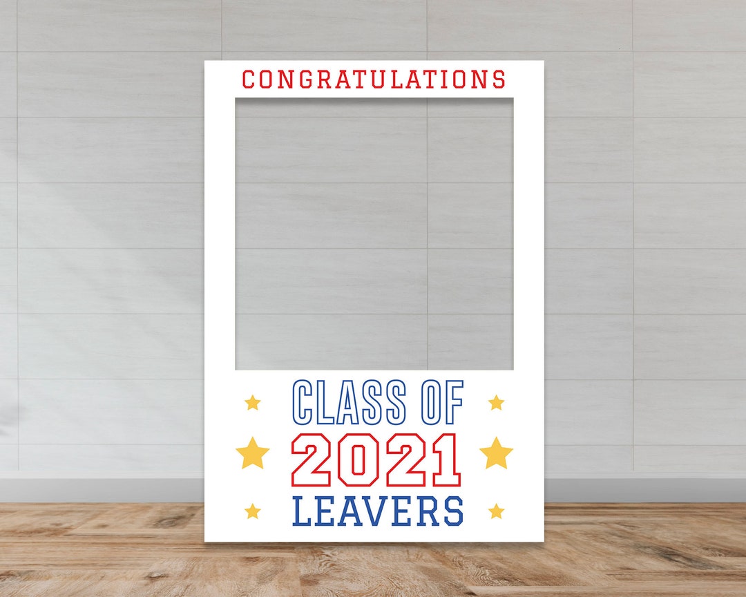 Personalised Selfie Frame for Parties | Custom School Leavers Selfie ...