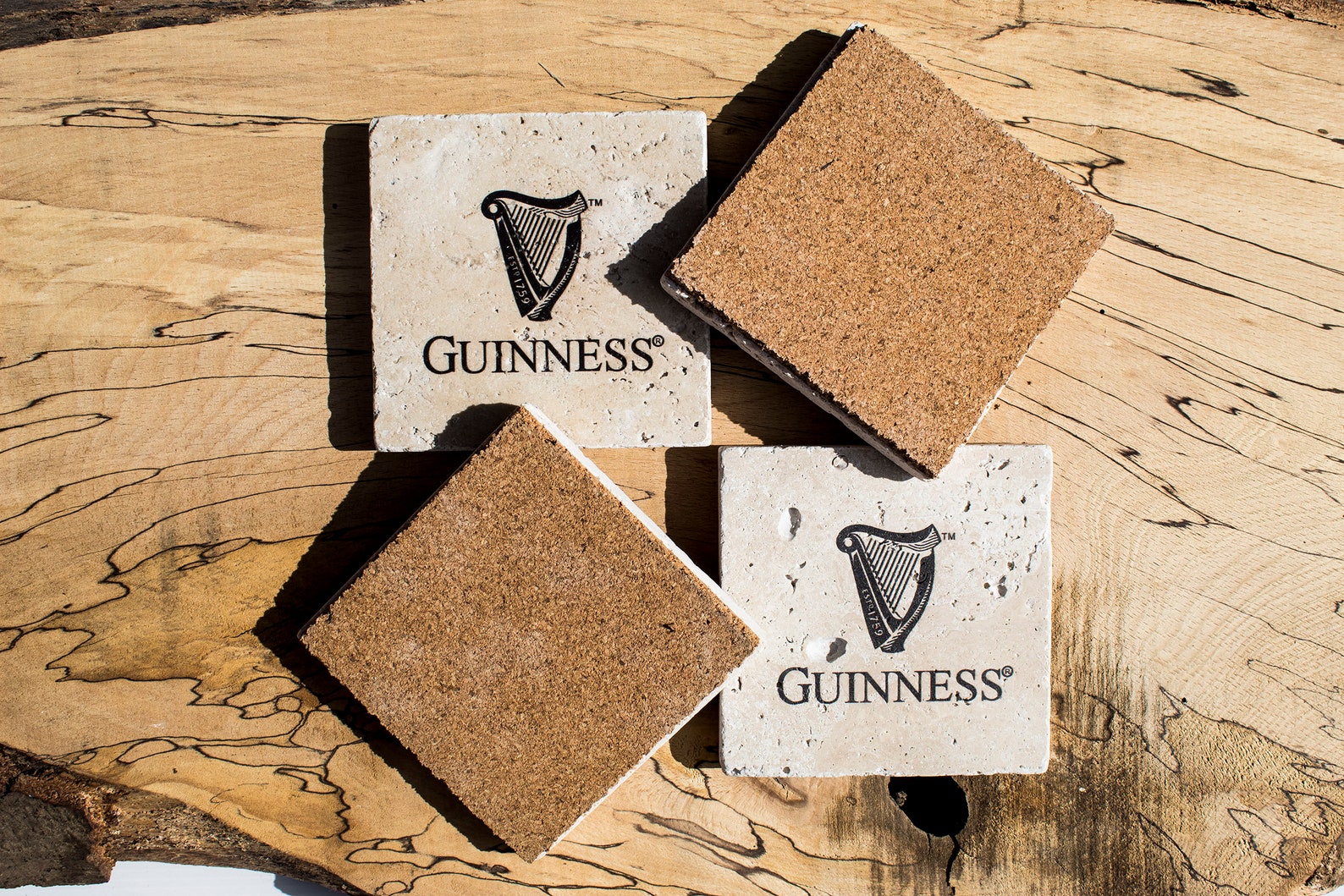 Stone Coasters: Guinness Collection (set of 4) - Etsy UK