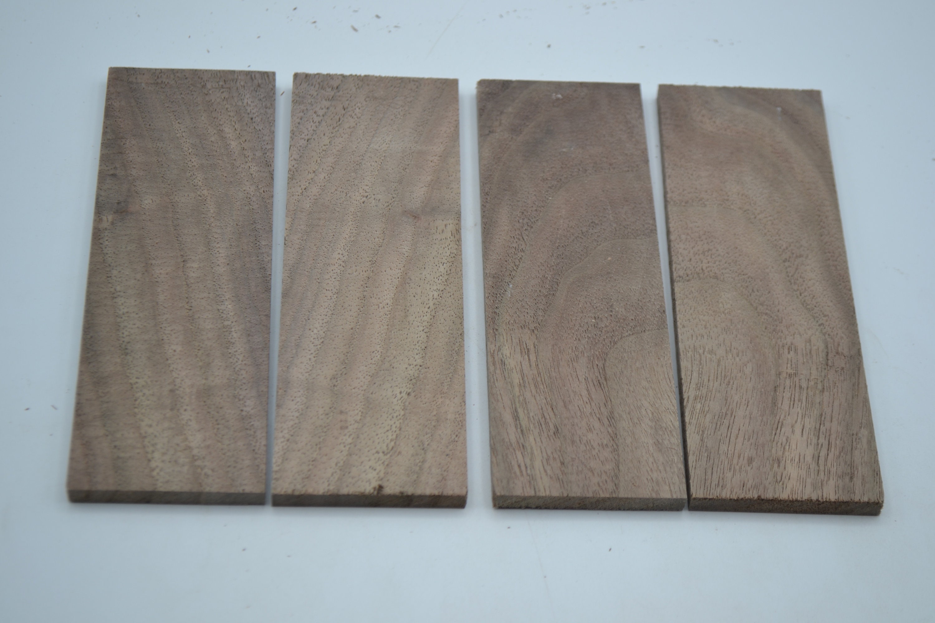 Stabilized Black Walnut Knife Scale Sets Bookmatched - Etsy