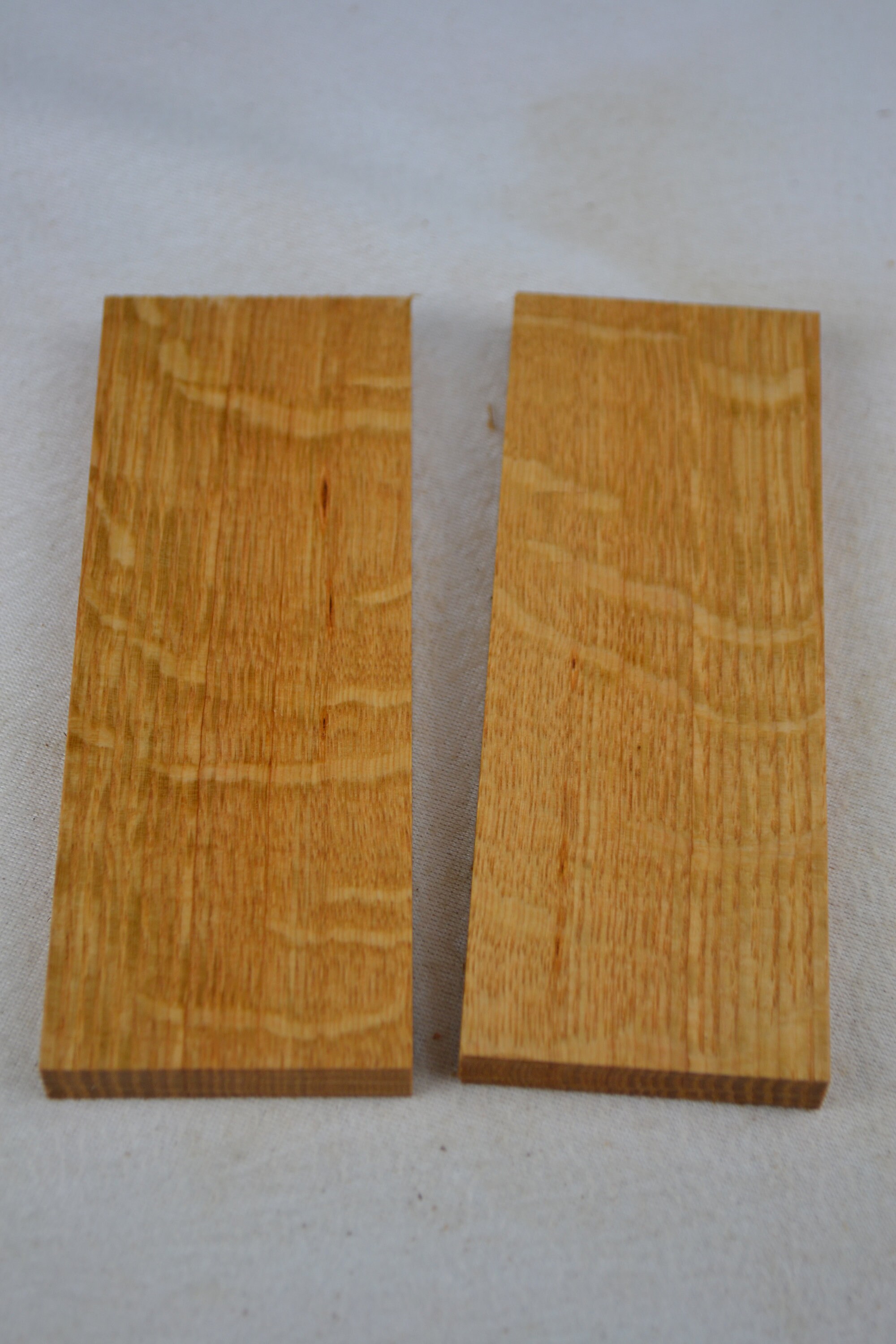 Quartersawn White Oak Knife Scales Bookmatched 3/8 X - Etsy