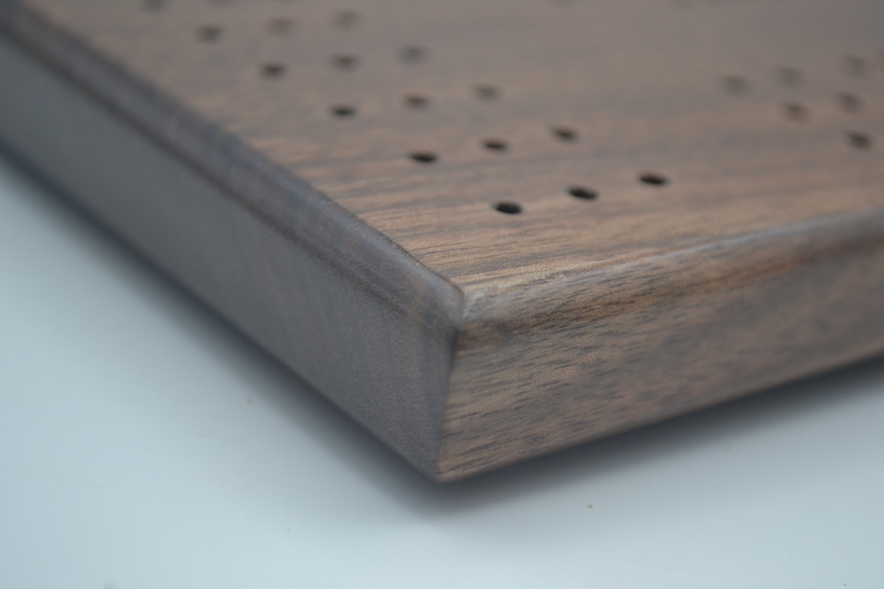 Large Black Walnut Three Player Cribbage Board (6" X 16-3/8" X 3/4") - Etsy