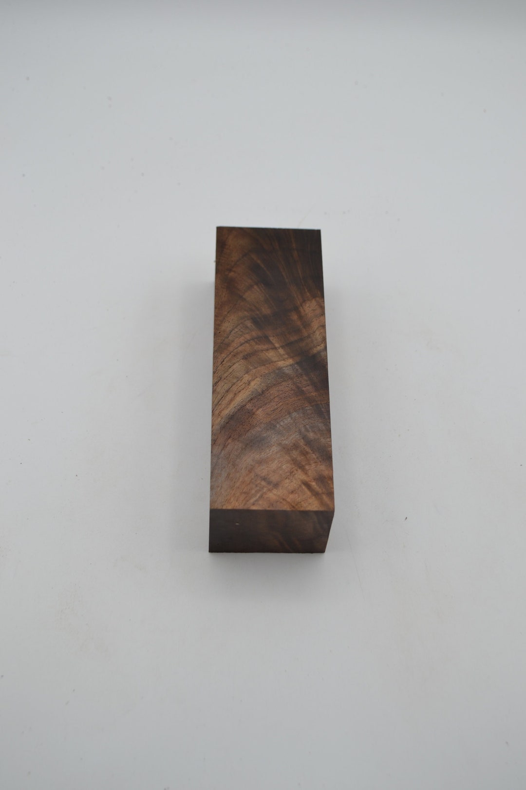 Stabilized Figured Black Walnut Knife Handle Block 2 X 1-5/8 X 6 - Etsy