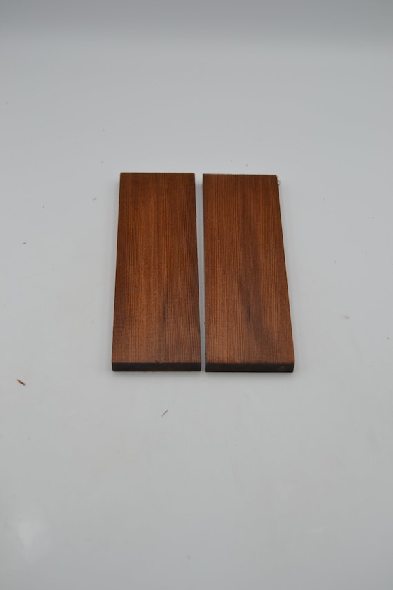 Stabilized Redwood Knife Scales Bookmatched 3/8 X - Etsy