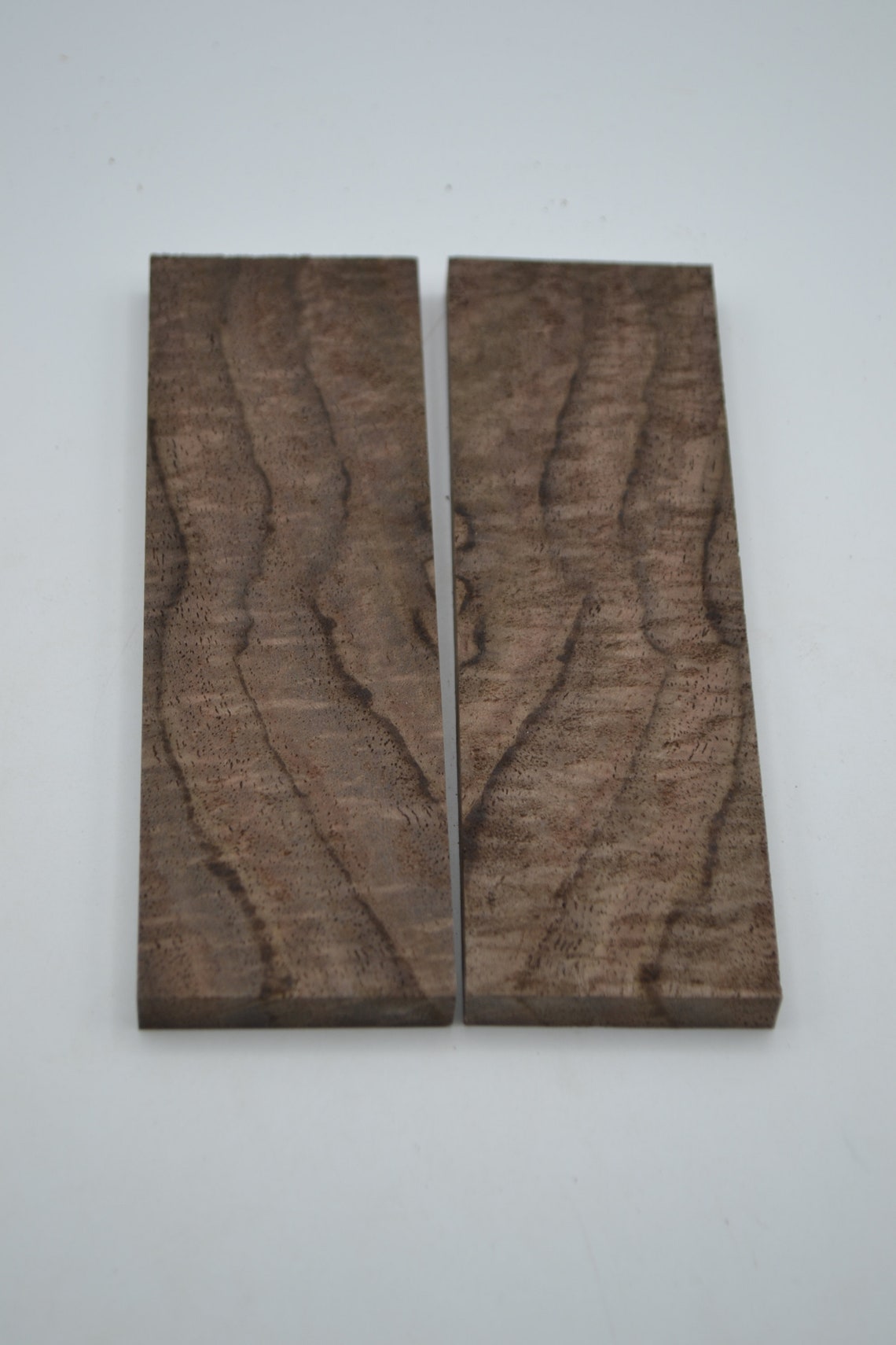 Stabilized Figured Claro Black Walnut Knife Scales - Etsy
