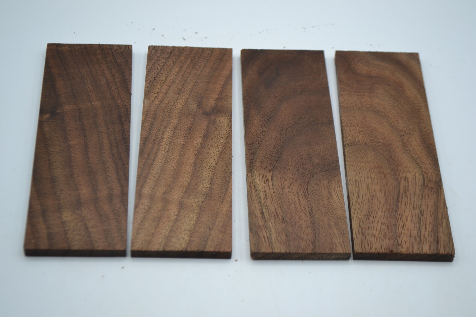 Stabilized Black Walnut Knife Scale Sets Bookmatched - Etsy