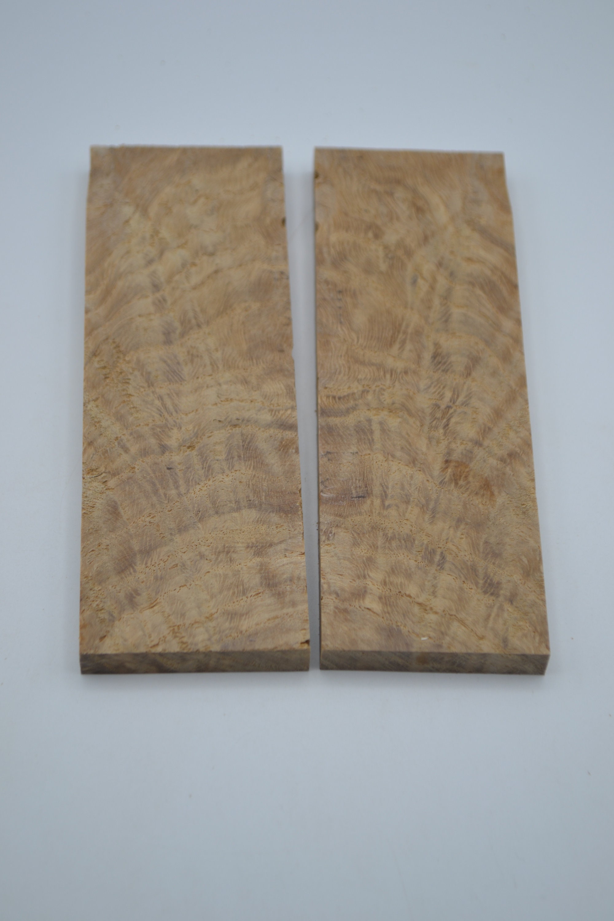Stabilized Figured White Oak Knife Scales Bookmatched - Etsy