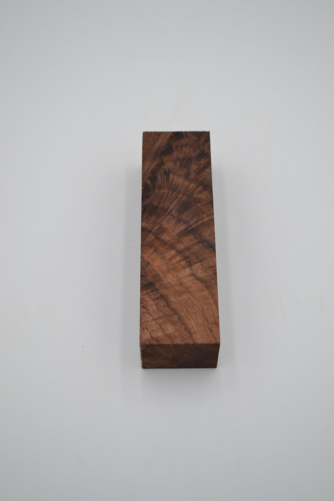 Figured Black Walnut Knife Handle Block, 1-3/8" X 1-3/4" X 6" - Etsy