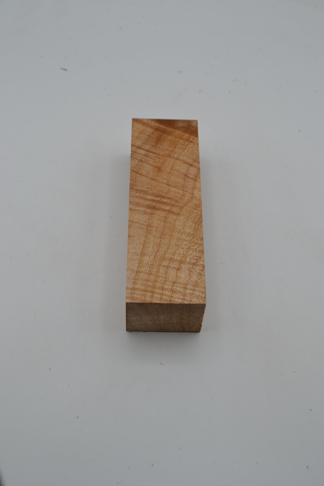 Curly Maple Knife Handle Block, 1-1/2" X 1-7/8" X 6" - Etsy