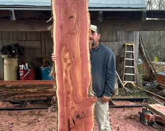 Live Edge Cedar Slab - Etsy