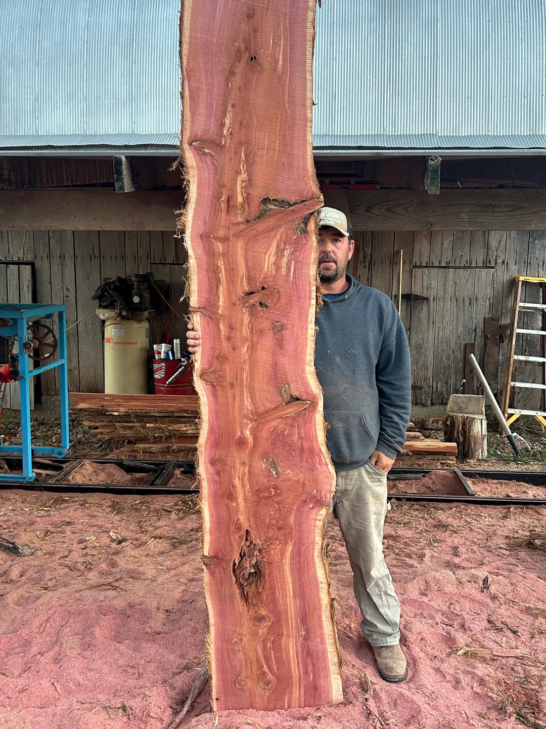 Live Edge Cedar Slab - Etsy Canada