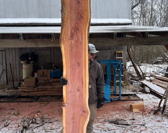 Live Edge Cedar Slab - Etsy