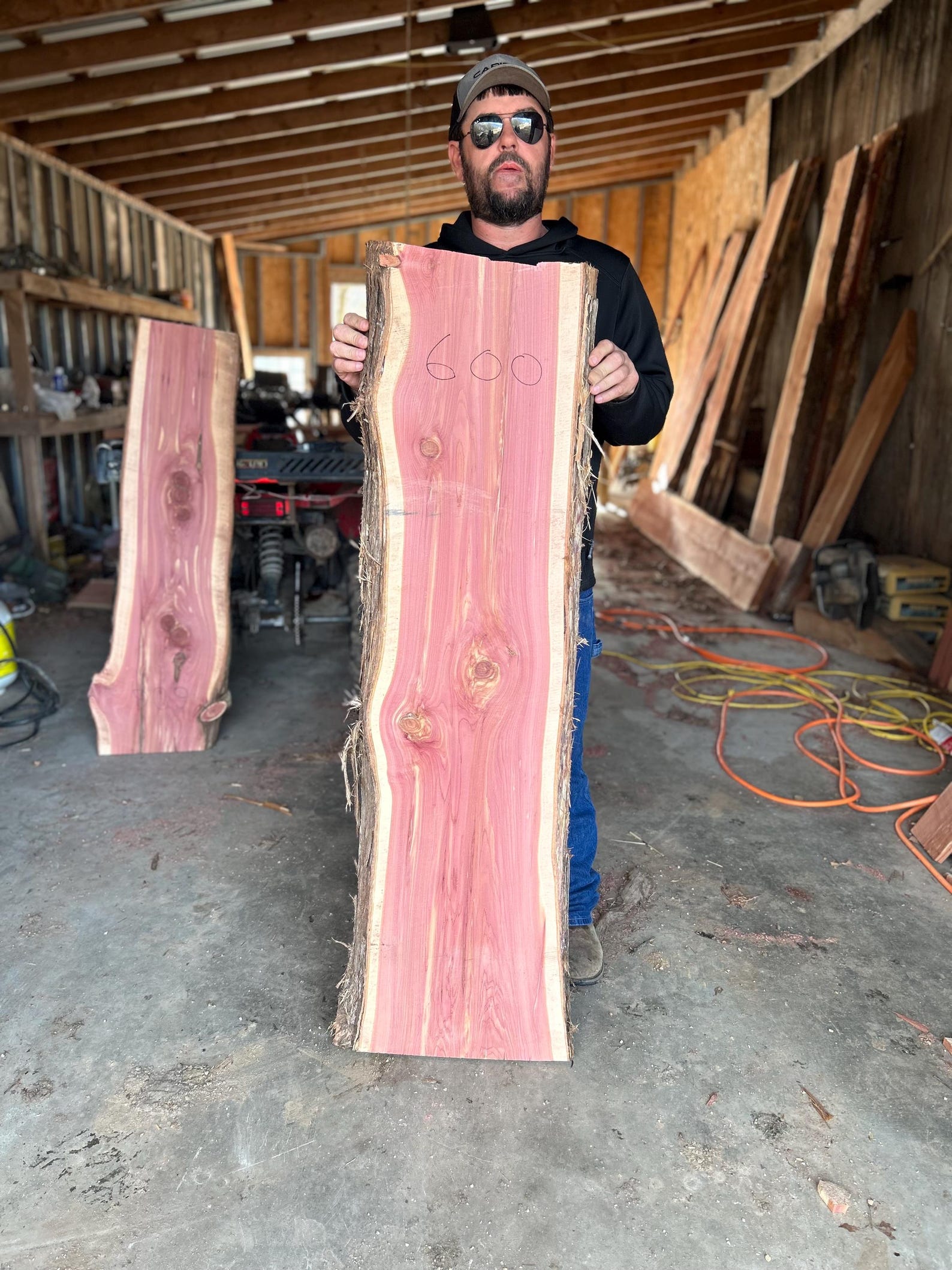 Live Edge Cedar Slab - Etsy