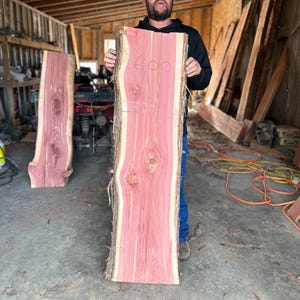 Live Edge Cedar Slab - Etsy