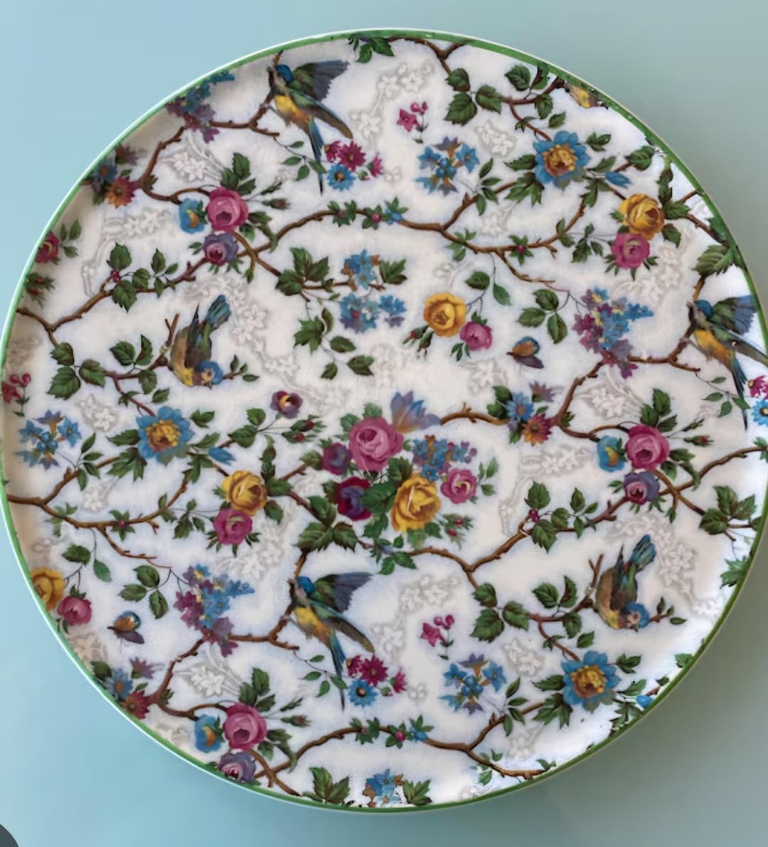 Royal Tudor Ware 11"lorna Doone Chinz 11 Cake Platter. - Etsy