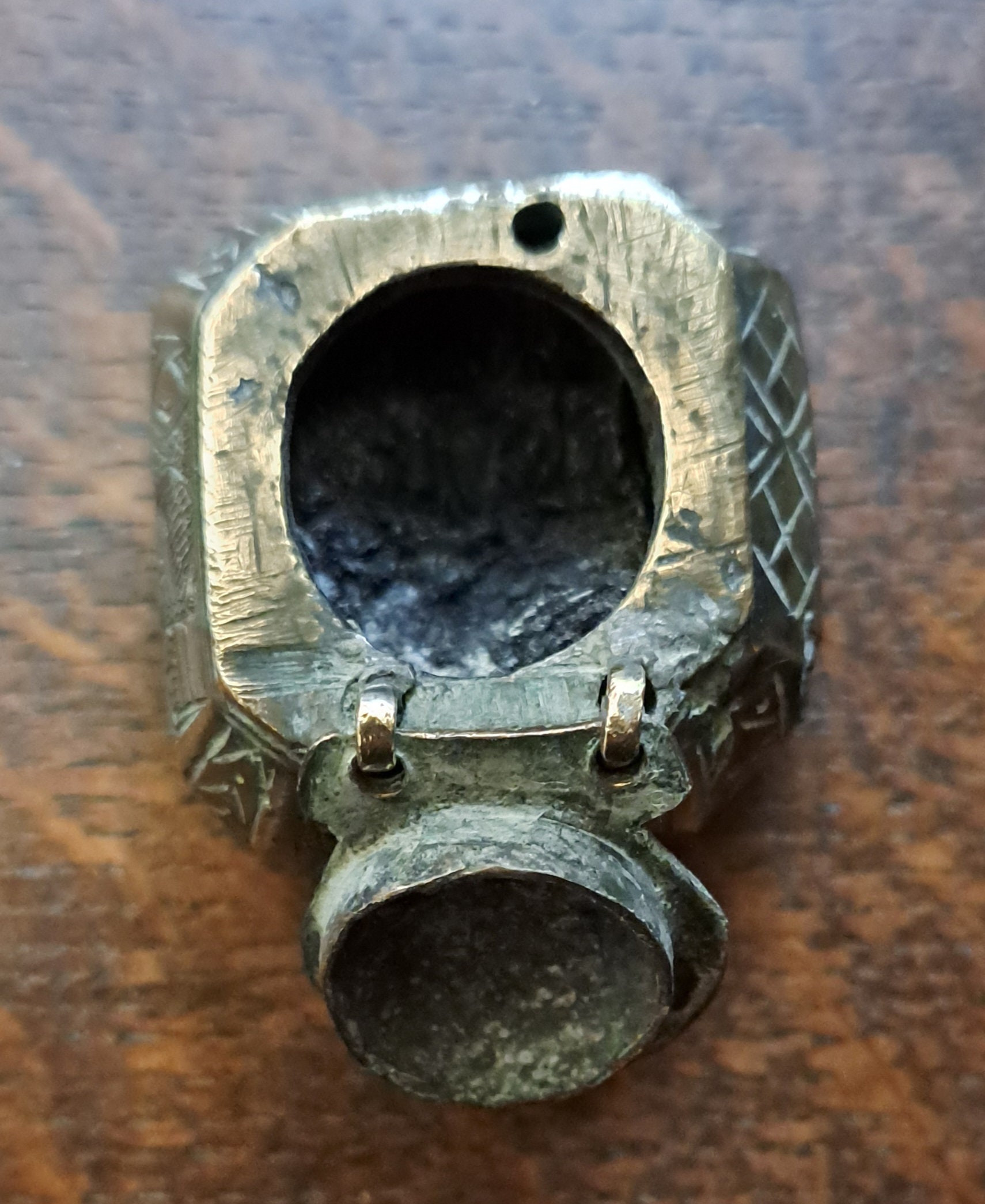 Antique Ottoman Brass Qalamdan Divit With Exceptional Engraving. - Etsy