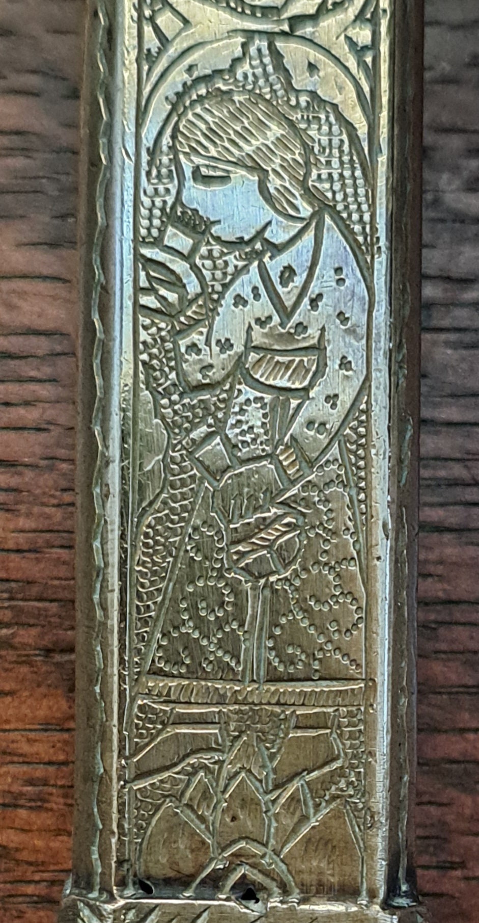 Antique Ottoman Brass Qalamdan Divit With Exceptional Engraving. - Etsy