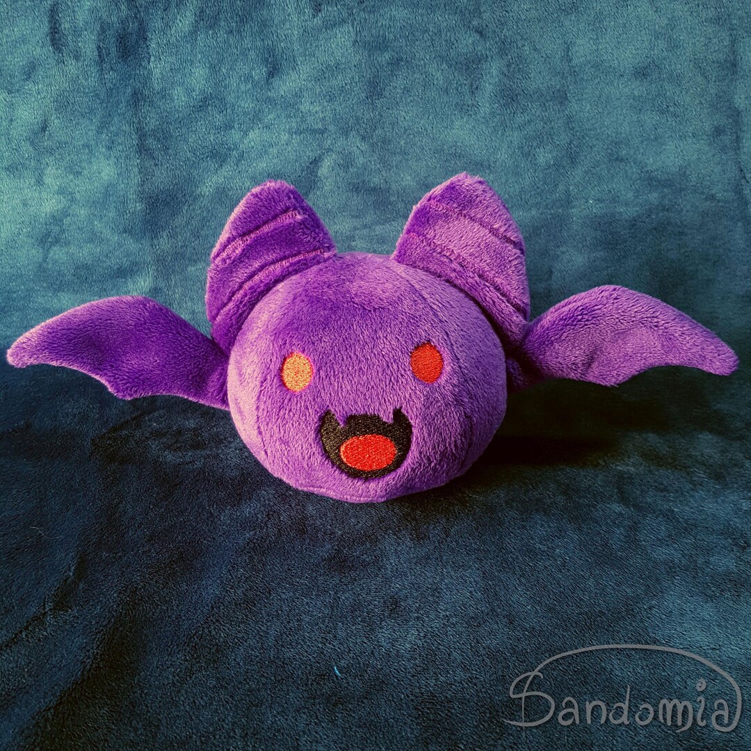 Batty - SLIME RANCHER Inspired - Plush - Fluffy - Game - Handmade - Etsy UK