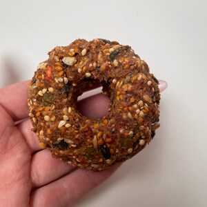 Donut Treats for Chickens, Donuts for Parrots, Organic Treats for Large ...