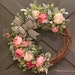 Boho Gold Hoop Wreath Extra Large Size Year Round Wreath - Etsy