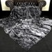 Luxury Real Grey Rex Rabbit Fur Throw Blanket - Etsy