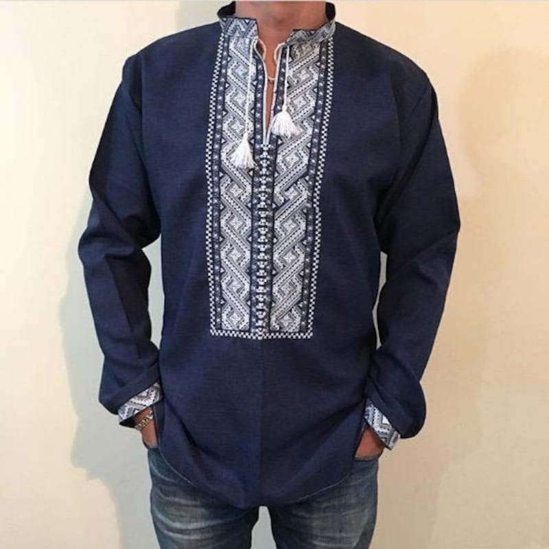 Mens Ethnic Shirts - Etsy
