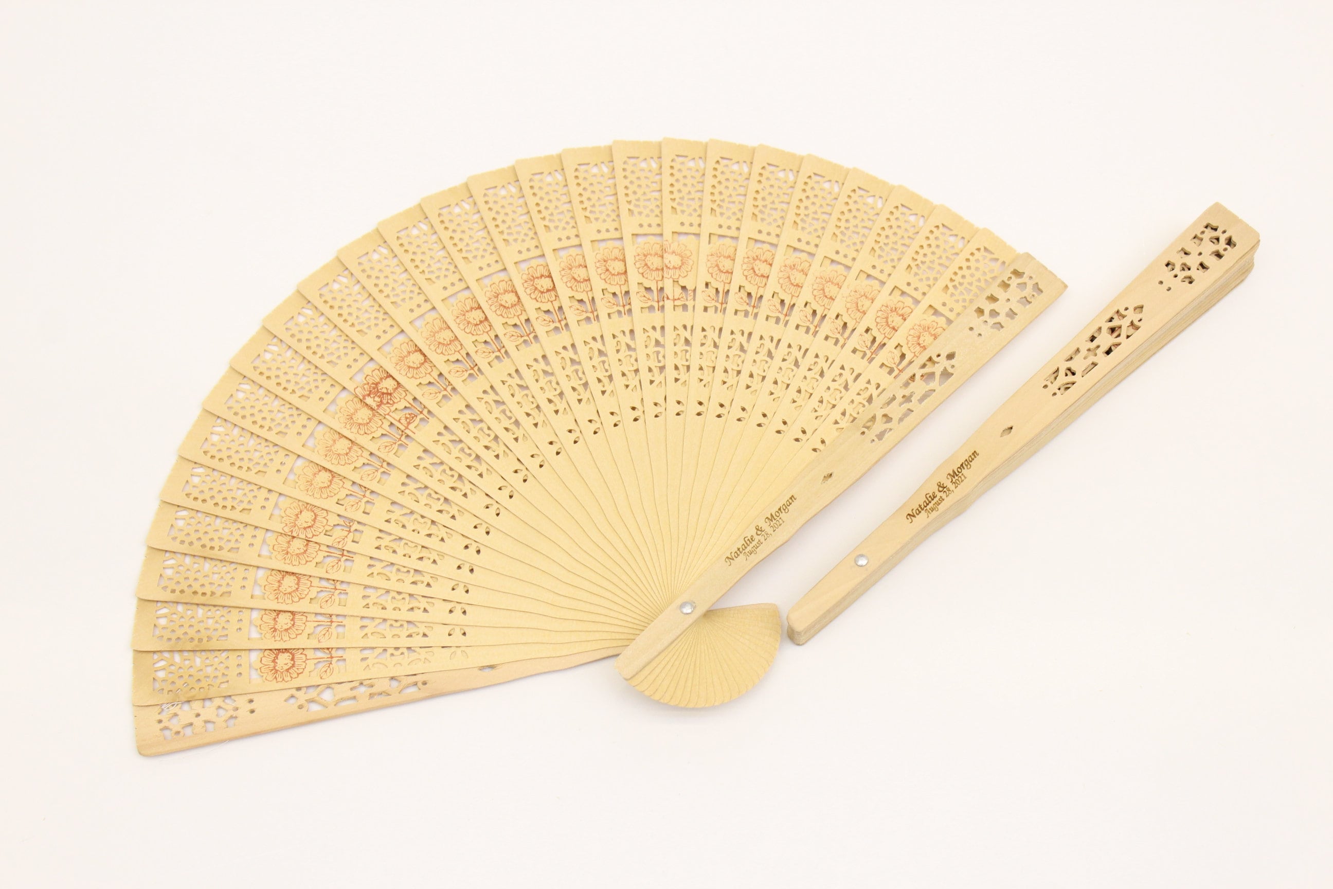 Personalized Hand Fans Custom Wedding Fans Wedding Favors for - Etsy