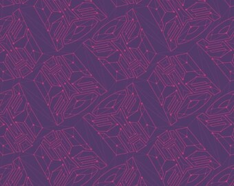 Transformers Fabric by the Yard Interstellar Purple - Etsy