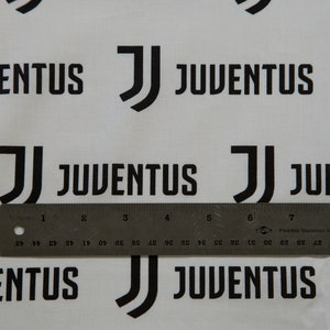 Juventus Football Club Cotton Fabric by the Yard - United European ...