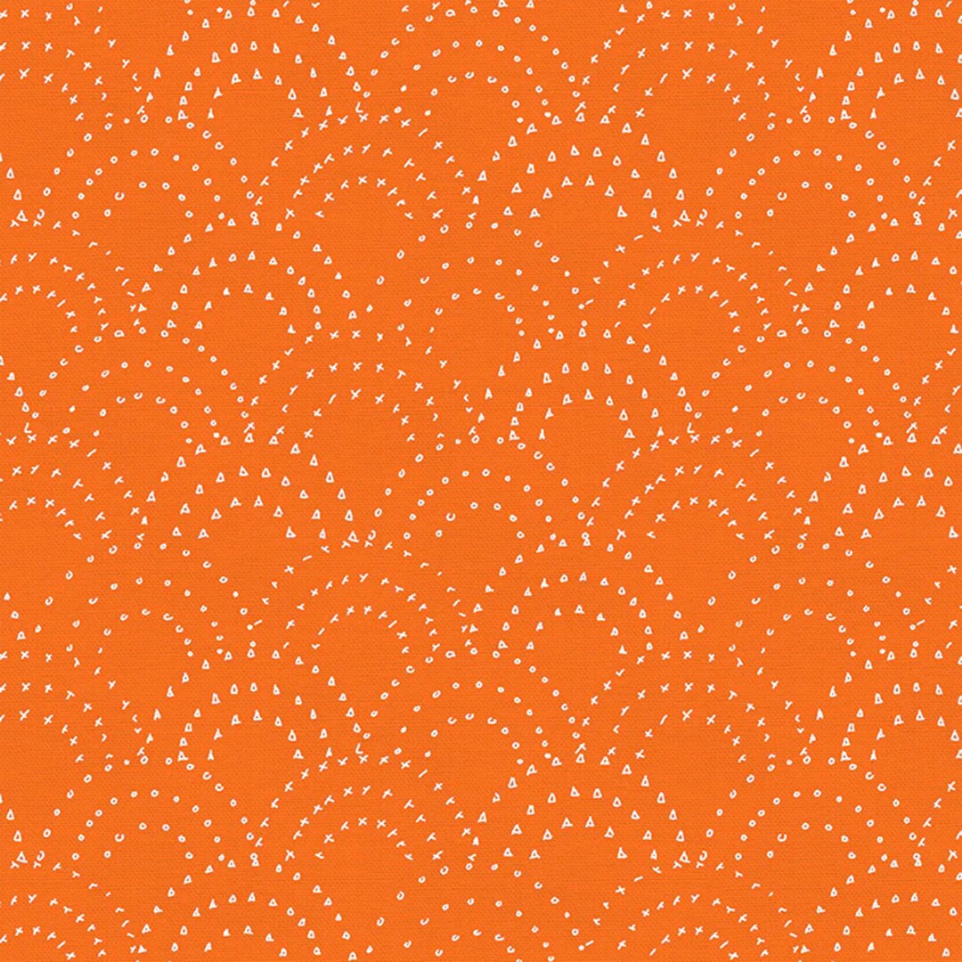 Clamshell Blender Cotton Fabric by the Yard - on Your Mark Stamped ...