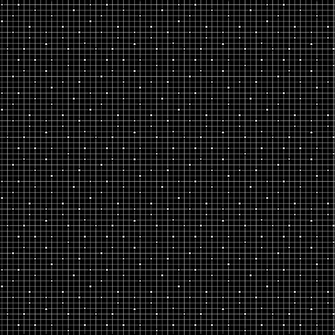 Black and White Cotton Fabric by the Yard - Pen & Ink Satellite Black ...