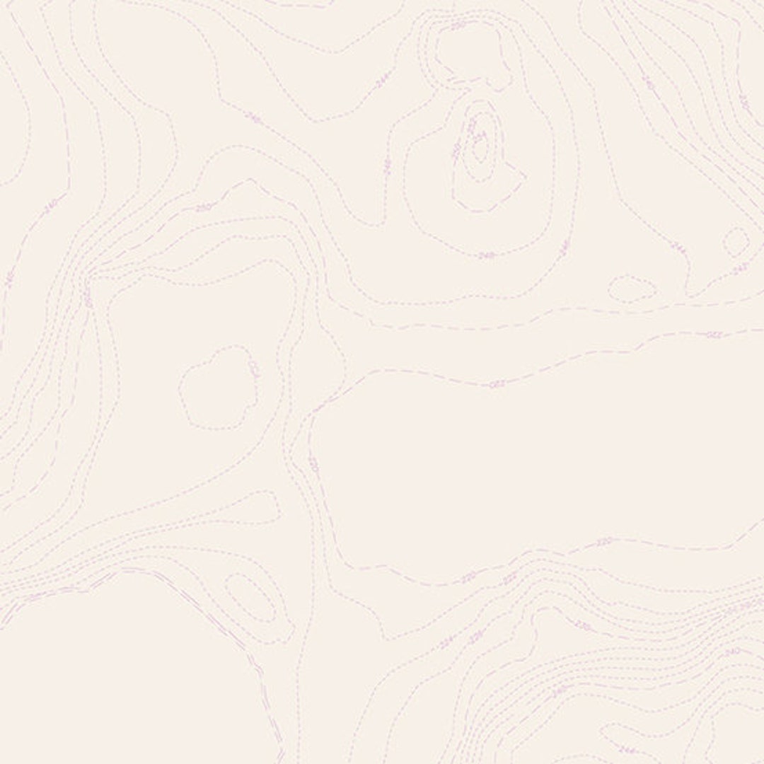 Alison Glass Cotton Fabric by the Yard - Wildflowers Topographical ...