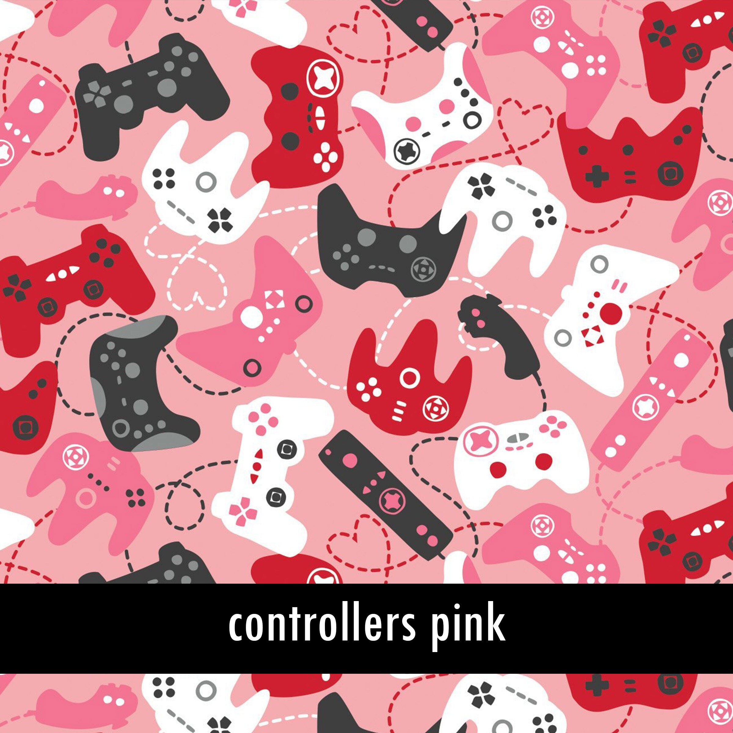 Video Game Cotton Fabric by the Yard Be My Player 2 by | Etsy