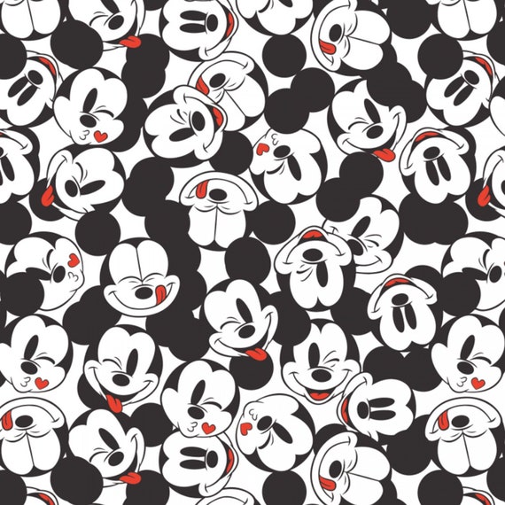 Mickey mouse cotton fabric store