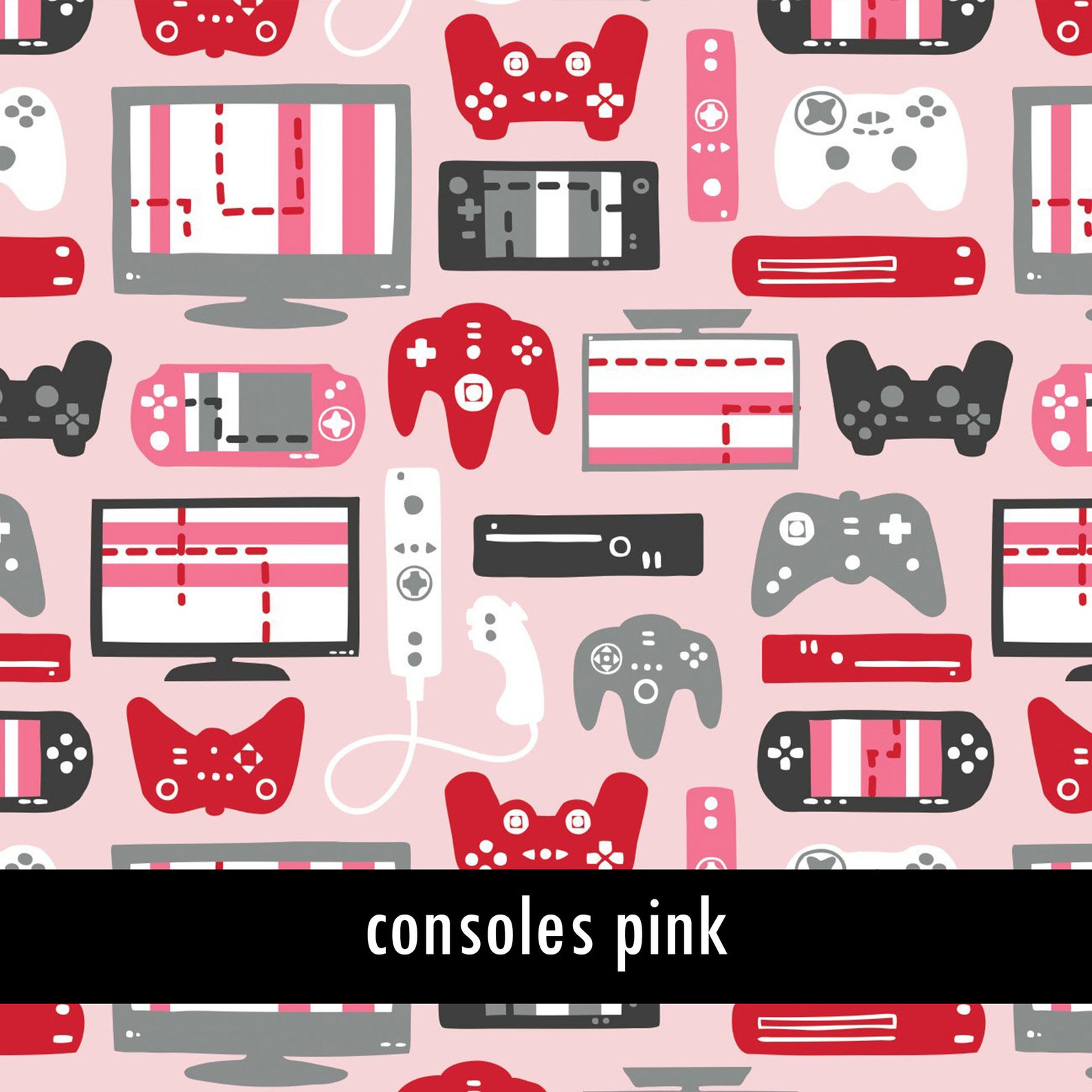 Video Game Cotton Fabric by the Yard Be My Player 2 by - Etsy