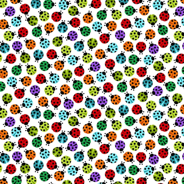 Ladybug Fabric - Etsy